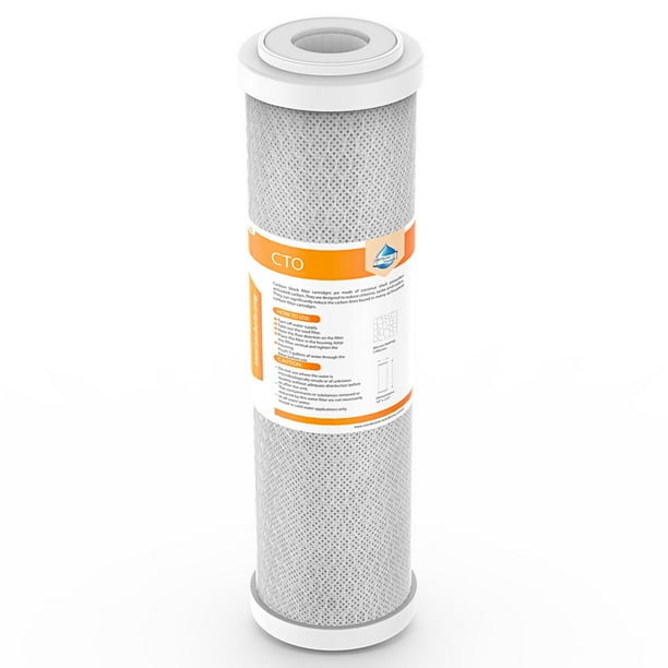 Coconut Shell CTO, Membrane Solutions Carbon Block Drinking Water ...
