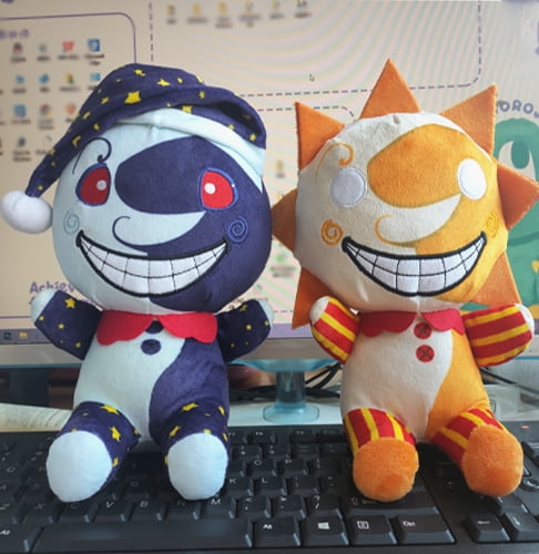 Buy 2pcs Sundrop Fnaf Plushies 9 8in Kawaii Sundrop Moondrop Fnaf