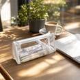 Anckoeil Clear Triangular Pencil Case, Large Capacity Transparent ...
