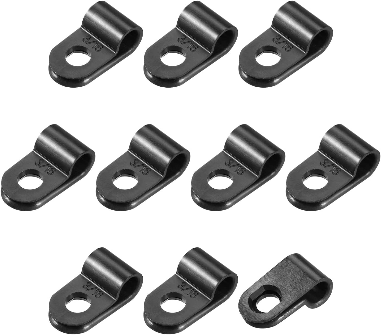 R-type Cable Clips Wire Management Clamp, [for Keeping Wire Neat ...