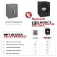 Honeywell Safes, 2.73 Cu ft, Large Steel Security Safe with Digital ...