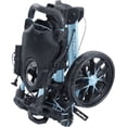 Bag Boy Golf Nitron Auto-Open Push Cart Ice Blue/White - Walmart.com