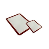 Kiwi Silicone Baking Mats 2 pack with 4 Pc set Tongs and Spatulas ...