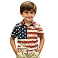 Casual Top for Youth Boy Western Cow Prin Long Sleeve Button Down Beach ...