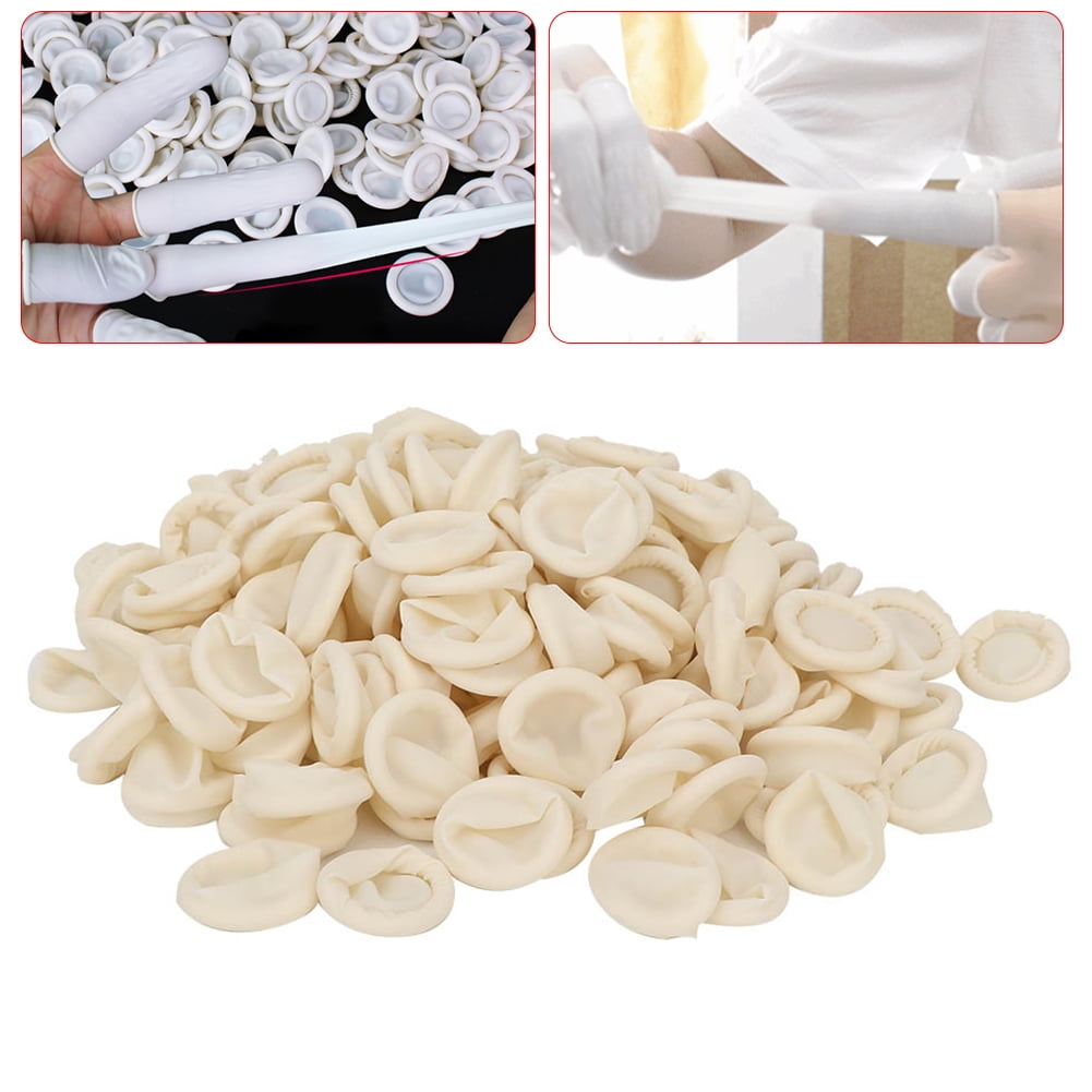 Click here for Unbranded Finger Cap 300pcs Disposable Latex Rubbe... prices