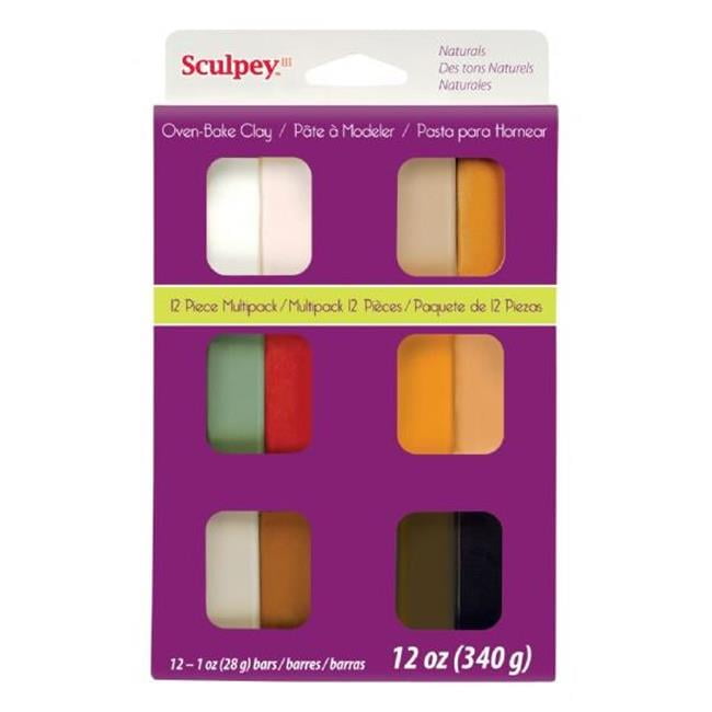 III 12-Color Natural Polymer Clay Set - Walmart.com