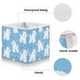Foldable Open Top Cube Storage Basket Fabric Organizer for Clothes Toys ...