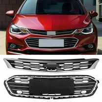 Labwork Front Bumper Grill 5310004360 Gloss Black Mesh Grille Fit for ...