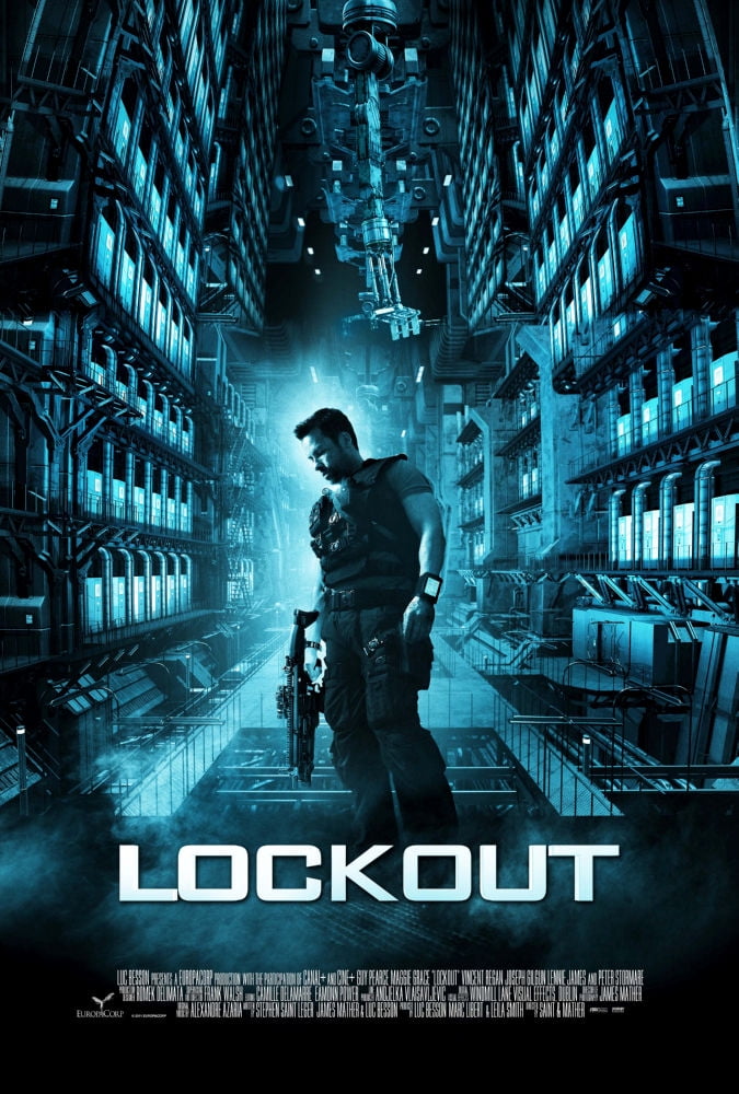 Lockout Movie Poster 24inx36in (61cm x 91cm) Art Poster 24x36 Multi ...