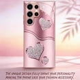 ZYSMBD Curve Double Heart Hard Case for Samsung, Full-Coverage Drop ...