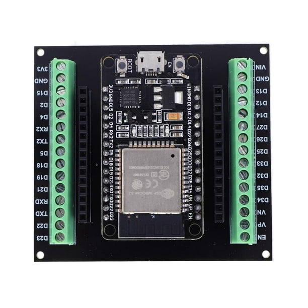 ESP32 GPIO 1 en 2 placa de conexión CP2102 NodeMCU-32S (con placa de ... ESP32 GPIO 1 en 2 placa de conexión CP2102 NodeMCU-32S (con placa de ...
