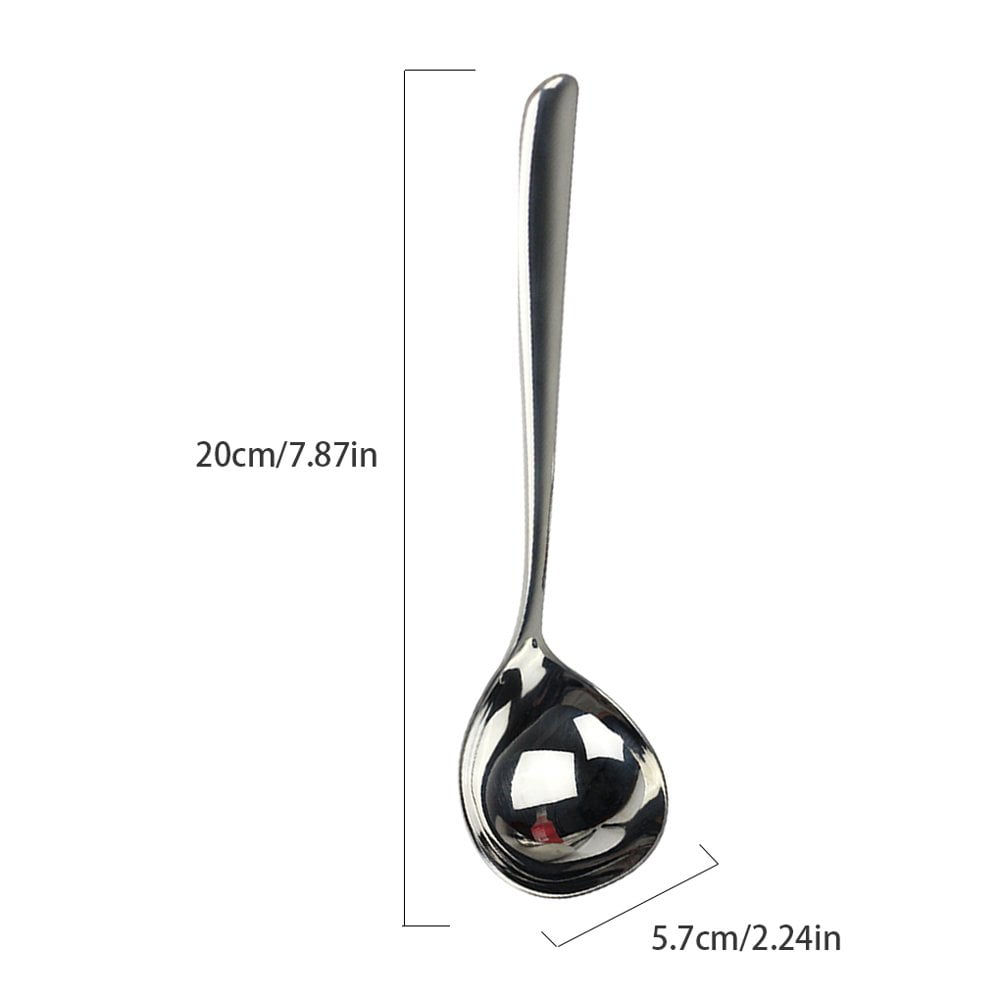 Click here for Generic Large Soup Spoon Serving Scoop Stainless S... prices