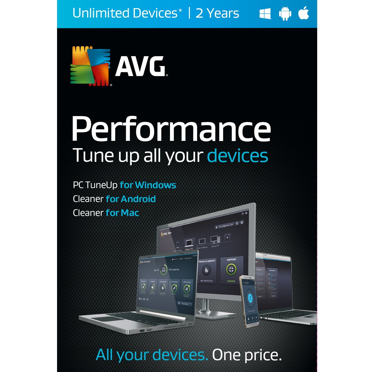 AVG Performance Software, 2 Year - Walmart.com