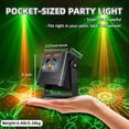 Disco Party Lights - Mini DJ Strobe Light Sound Activated, Portable ...