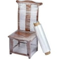 Free Shipping! 18" x 1500' 80 Gauge 8 Rolls Pallet Wrap Pre-Stretched ...