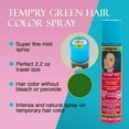 Jerome Russell Temp'Ry Color Spray, Green, 2.2 Oz - Walmart.com