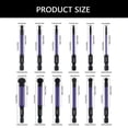 12Pcs Allen Wrenches Drill Bit 1/4inch Hexagonal Screwdriver Bit Set ...