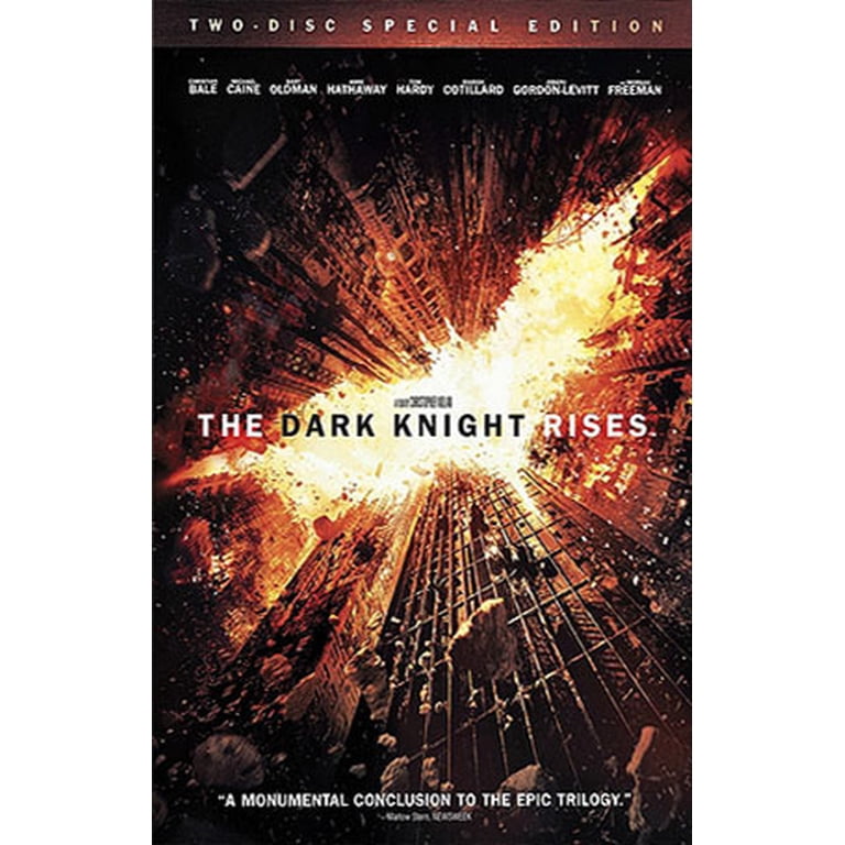 Dark Knight Rises Dvd Poster