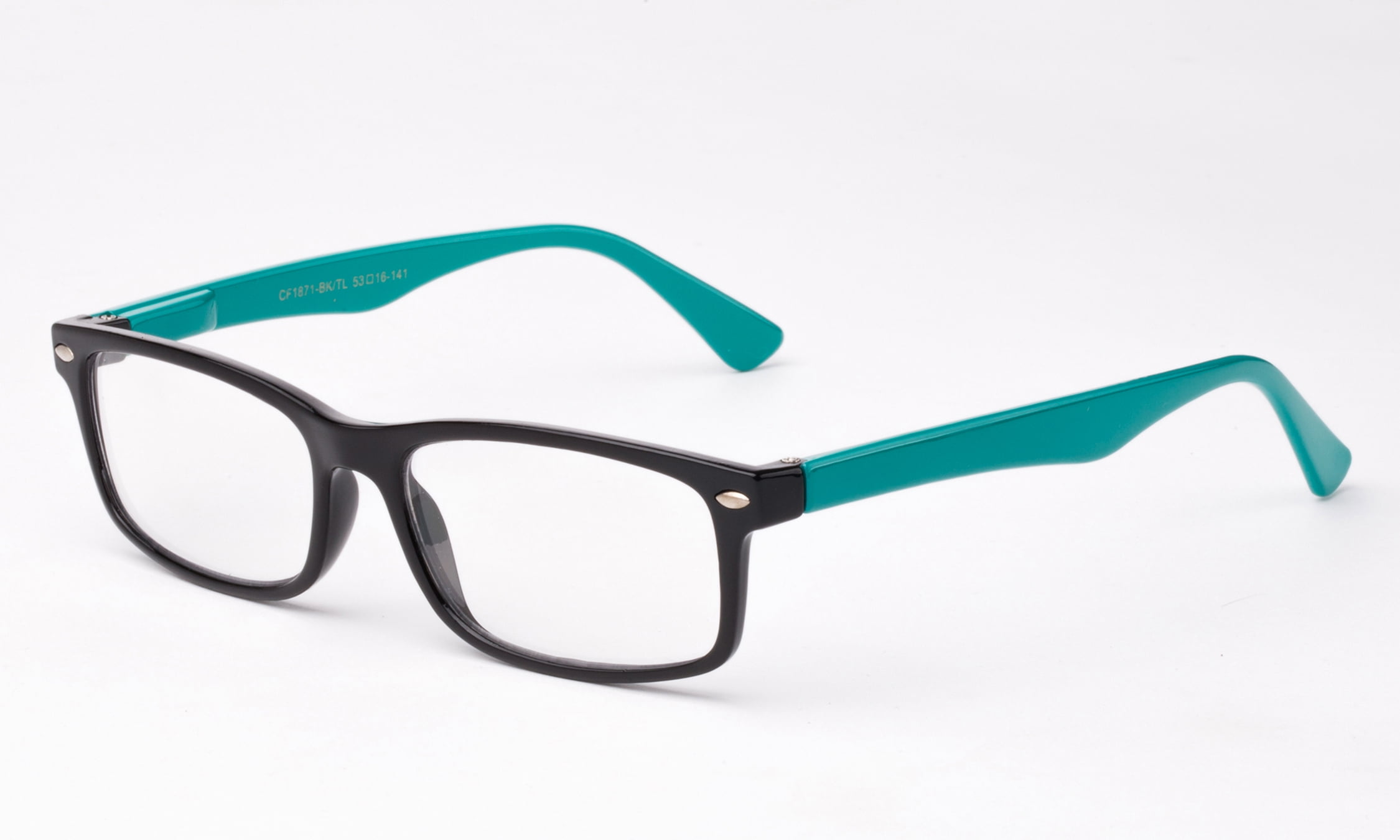 Newbee Fashion - Unisex Translucent Simple Design No Logo Clear Lens ...