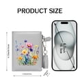 Classic Women Purse Heart Print Wallet Practical PU Leather Ideal Gift ...