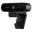 Logitech 4K Pro Webcam with HDR and Noise-Canceling Mics, Black ...