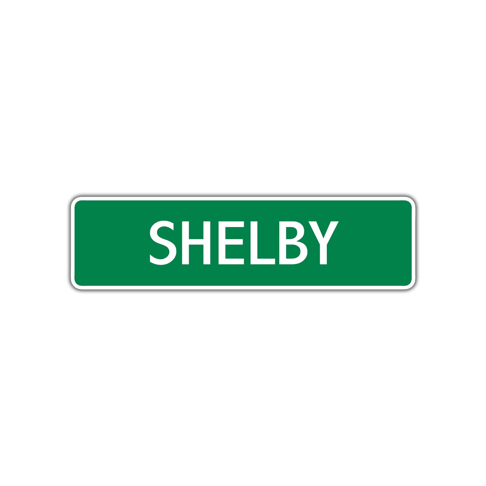 Shelby Girls Letter Printed Label Indoor Outdoor Children Name Wall ...