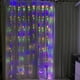 300 LED Fairy Curtain String Fairy Light USB String Hanging Lights With ...