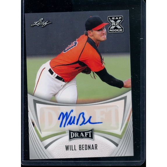 2021 Leaf Draft Will Bednar #BA-WBI Autograph RC - Walmart.com