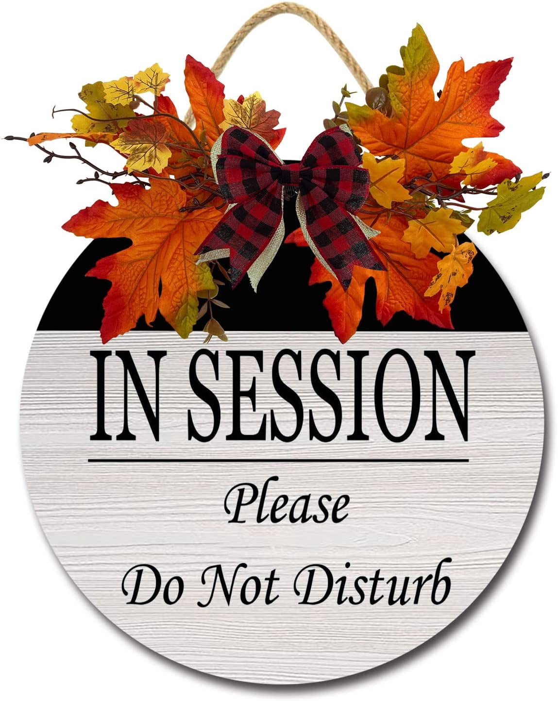 Eveokoki 12" Do Not Disturb Sign, Privacy Sign, In Session Please Do ...