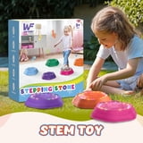 WEFONE Toddler Stepping Stones Sensory Balancing Toys, Light Up Piano ...