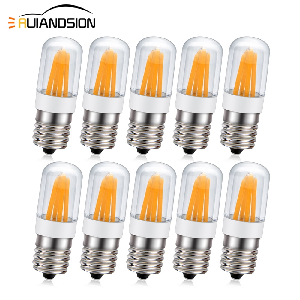 Ruiandsion E17 Candelabra Base LED Bulbs, 2 Watt Mini LED Night Light ...