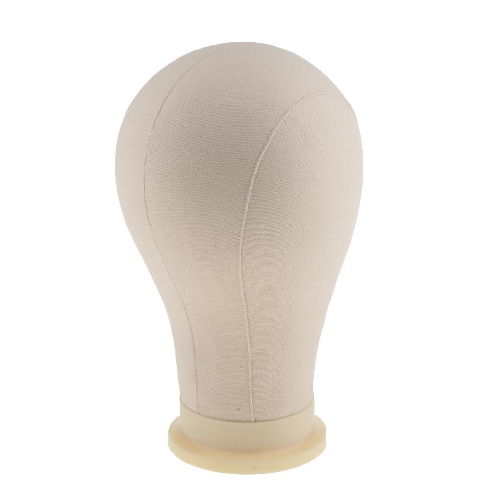Professional Salon Styling White Canvas Block Mannequin Manikin Head ...