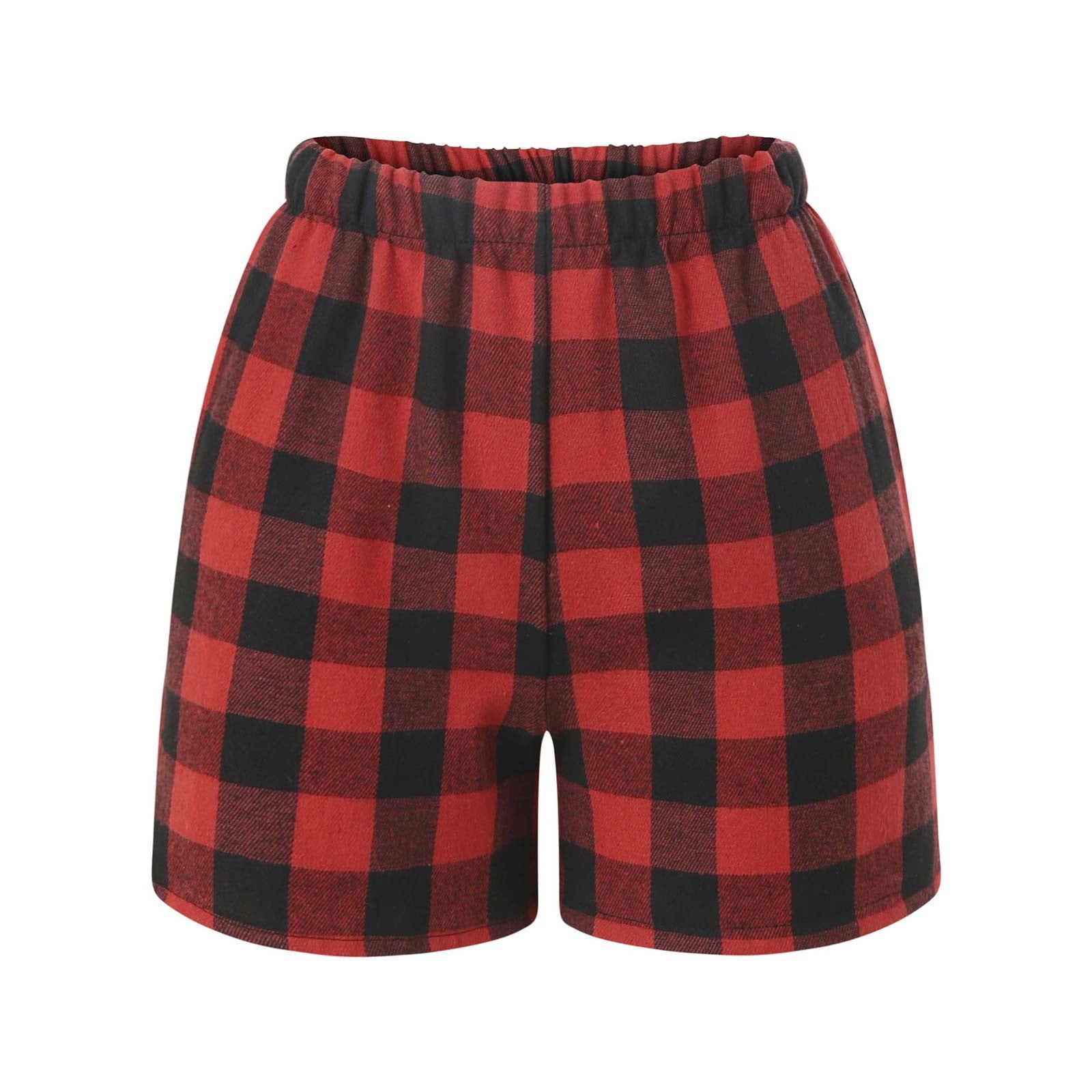 Click here for Vsssj Unisex Kids Plaid Shorts Elastic Waistband P... prices