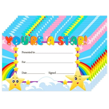 25 Sheets School Reward Cards Fun Shout Out Cards Student Appreciation ...