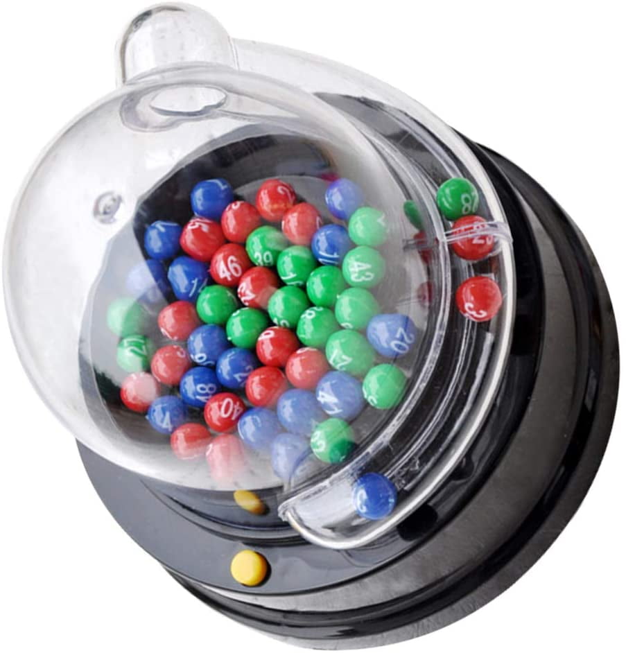 Electric Shake Lucky Balls Mini Machine Spiral Gumball Machine Toy ...