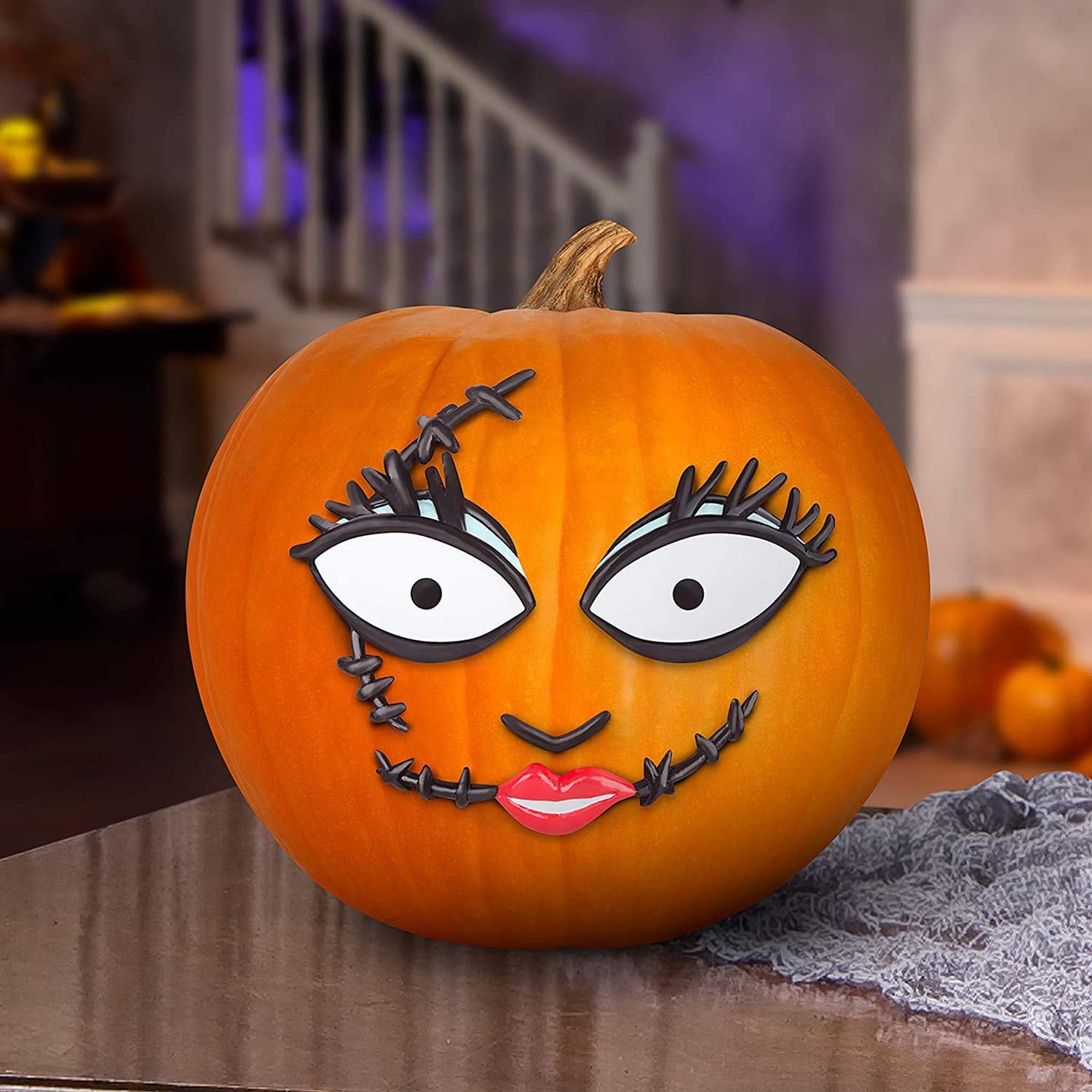 Nightmare Before Christmas Sally Pumpkin Stencils
