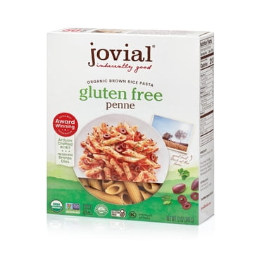 Jovial 100% Organic Gluten-Free Brown Rice Shells Pasta, 12 oz ...