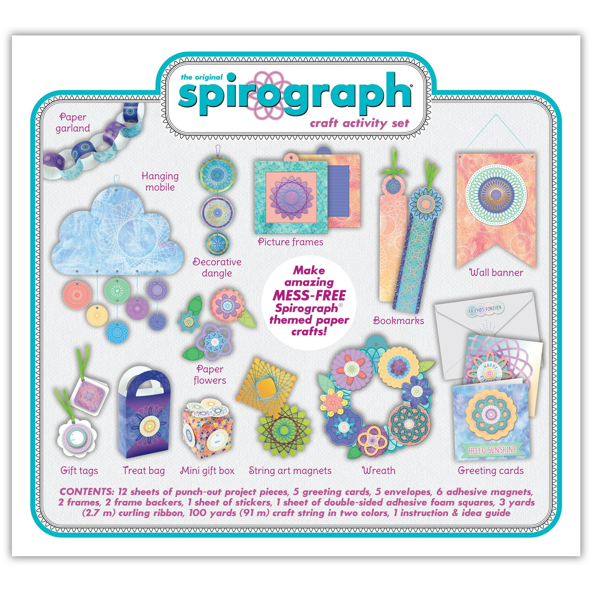 Click here for Kahootz Spirograph Craft Activity Set-01031 12x11x... prices