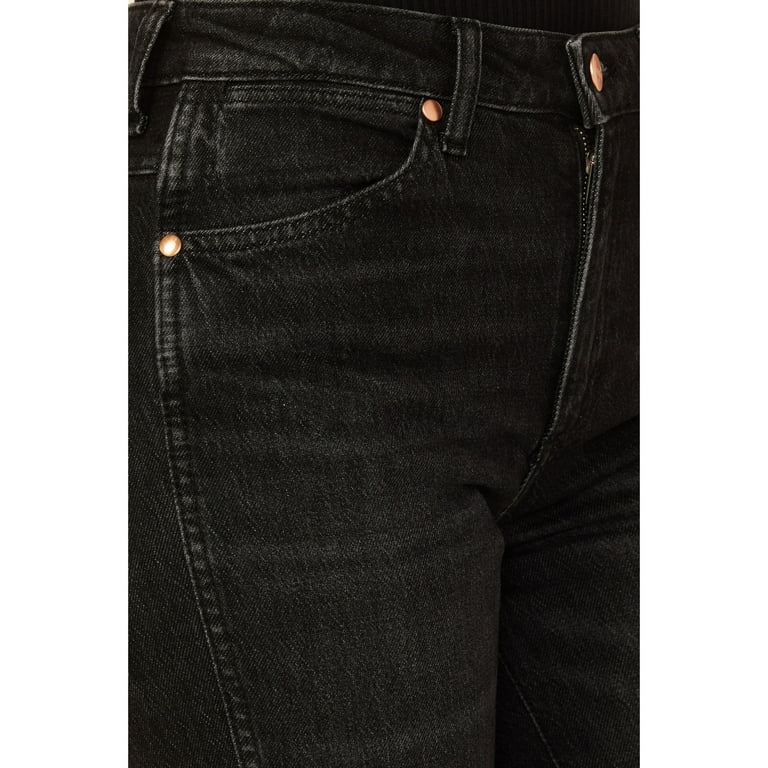 Wrangler Women's Wanderer High Rise Modern Flare Jeans Black Wrangler Women's Wanderer High Rise Modern Flare Jeans Black