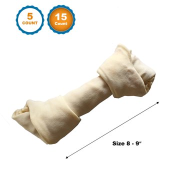 "123 Treats - 100% Natural Rawhide Roll Dog Chew Treats, Rawhide ...