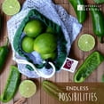 Naturally Sensible Reusable Produce Bags | Sturdy Mesh Grocery Tote (10 ...