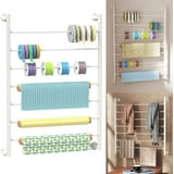 Ymokee 7 Tier Ribbon Holder Rack, Large Capacity Wall Mount Ribbon Rack ...