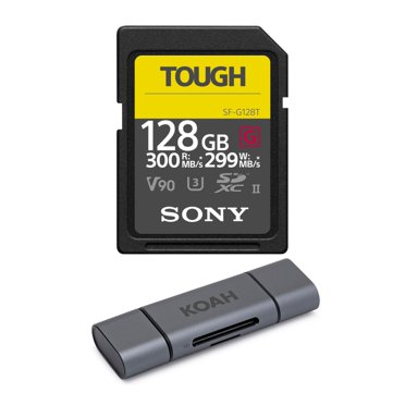 Sony G-series Qd-g120f - DSLR Compatible, 120 Gb XQD Flash Memory Card ...