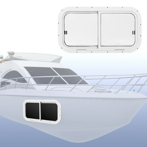 Marine Portlight Window, 845x445mm Horizontal Slide Boat Porthole ...