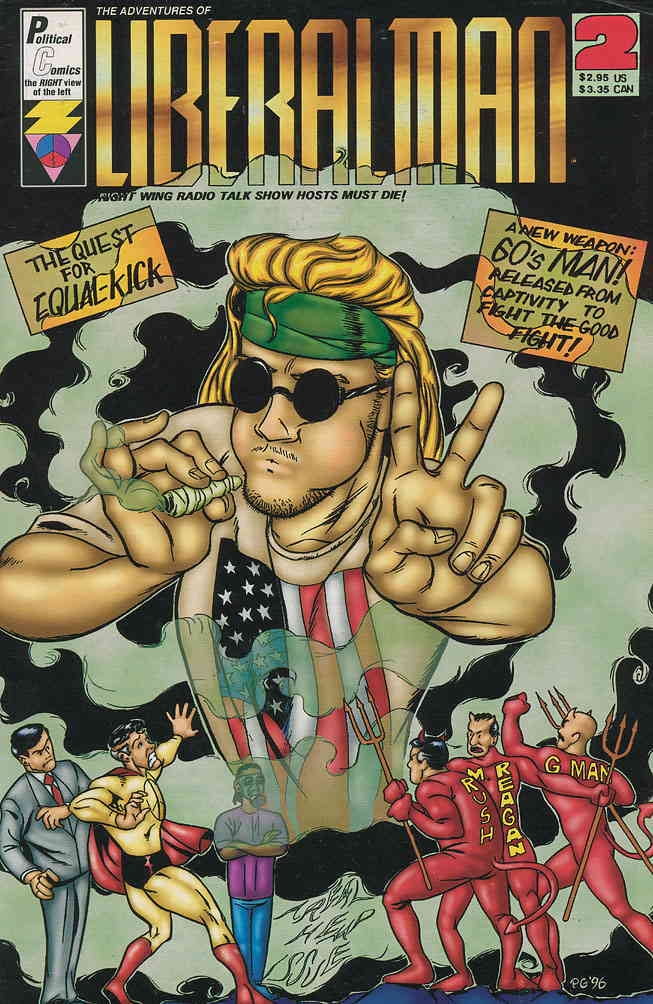 Adventures of Liberal Man, The #2 VF ; Political Comic Book - Walmart.com