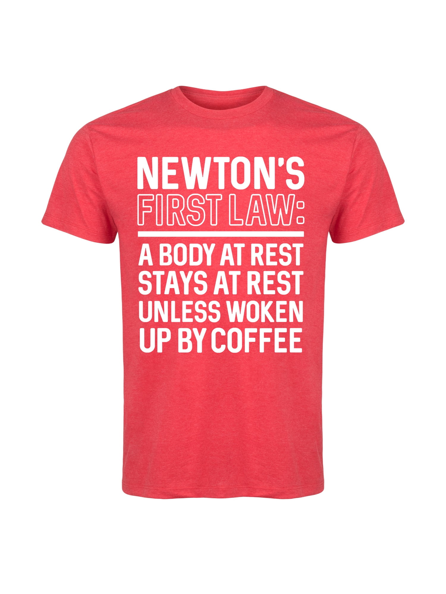 Instant Message - Newtons First Law - Men's Short Sleeve Graphic T ...