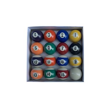 Classic Sport Official Size Billiard Pool Set with Cue Ball and ...