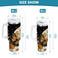 40 oz Stainless Steel Tumbler Vacuum Insulated Leak Proof Stainless ...