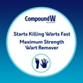 Compound W Maximum Strength One Step Wart Remover Pads, Salicylic Acid ...