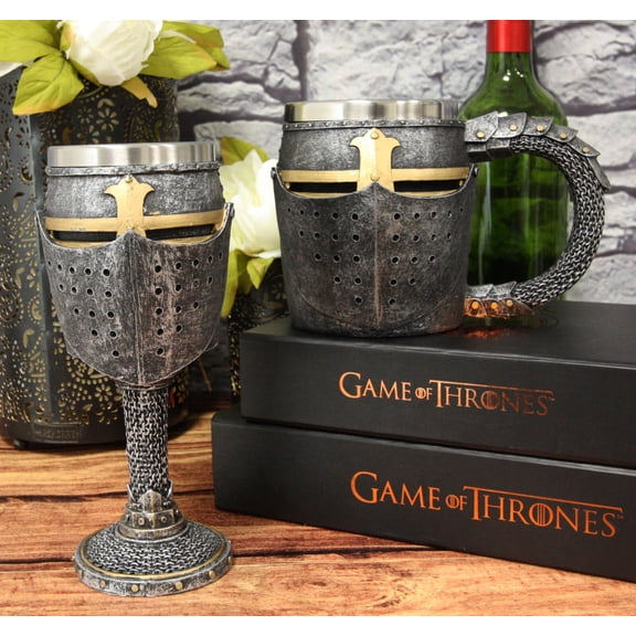 Ebros Steampunk Kraken Octopus Cyborg Drinkware Wine Goblet And Mug Set ...